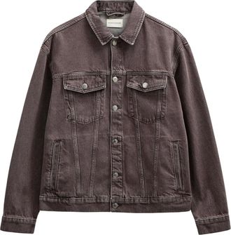 Anerkjendt Karsten Denim Jacket - Homme - Vestes - Brun - Taille: L