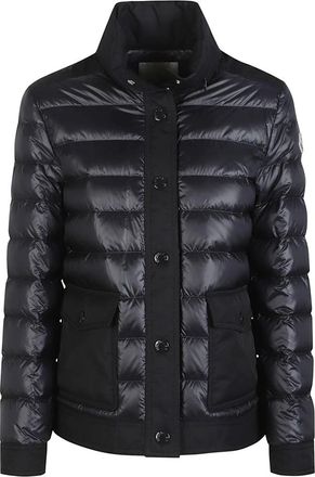 Moncler Femme, Vestes, Bleu, Taille: 40 FR Origian Down Jacket