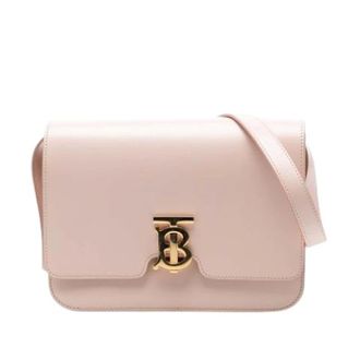 Burberry Sac bandouli&egrave;re en cuir Pre-owned - Femme - Pre-owned - Rose - Taille: ONE Size