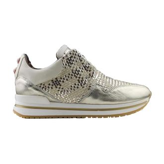 Alexander Smith Gold gemusterte Sneakers - - Shoes - Damen - Mehrfarbig - 35 EU