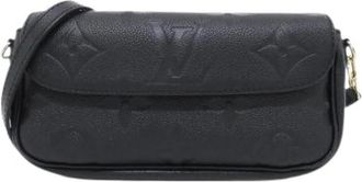 Louis Vuitton Pre-owned Monogram Empreinte Wallet On Chain Ivy - Femme - Pre-owned - Noir - Taille: ONE Size