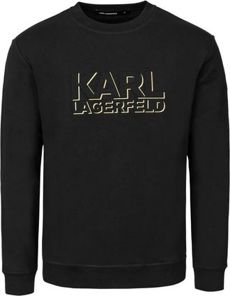 Karl Lagerfeld Homme, Sweatshirts et sweats &agrave; capuche, Noir, Taille: M SweaT-shirt