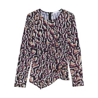 Patrizia Pepe Jacke mit drapiertem Design - - Blouses & Shirts - Damen - Mehrfarbig - L