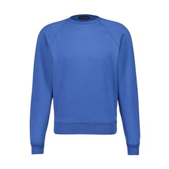 Tom Ford Denimblauer Rundhals-Sweatshirt - - Sweatshirts & Hoodies - Herren - Blau - XL