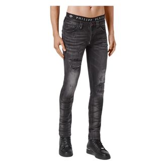 Philipp Plein Slim-fit Jeans - - Jeans - Herren - Schwarzk - W34