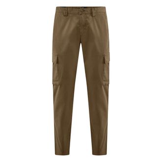 Bomboogie Homme, Pantalons, Brun, Taille: W33 Pantalon Cargo en Gabardine
