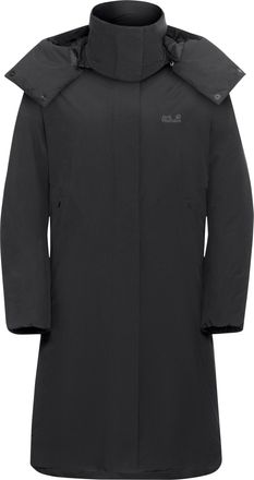 Jack Wolfskin Funktionsmantel JACK WOLFSKIN FROST HAVEN COAT W, Damen, Gr. XXL, schwarz, Obermaterial: 100% Polyester. Futter: 100% Polyester. Wattierung: 100% Poly