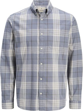 Jack & Jones Jprblubrook Slub Check L/S Shirt
