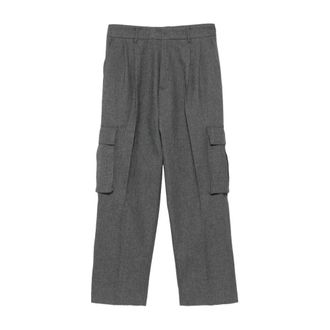 Patrizia Pepe Homme, Pantalons, Gris, Taille: L Pantalon tailleur style cargo (Im)Perfection