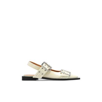 Ganni Schuhe mit Schnallen - - Shoes - Damen - Beige - 36 EU