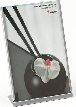Walther Design Walther SH318S Studio Portraitrahmen, 13 x 18 cm Silber