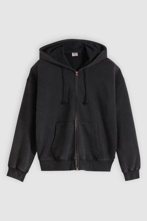 Levi's Hayes Boxy Full-Zip Sweatshirt - Herren - Schwarz / Schwarz