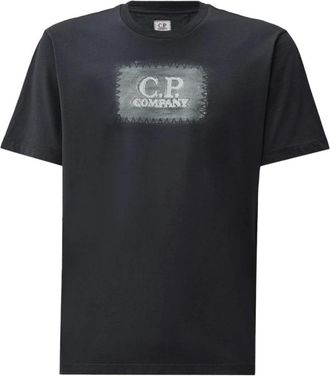 C.P. Company C.p. Company, Homme, Tops, Bleu, Taille: M T-Chemises