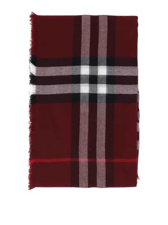 Burberry &Eacute;charpe - Rouge