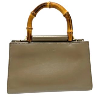 Gucci Pre-owned Cuir sacs-gucci - Femme - Pre-owned - Brun - Taille: ONE Size
