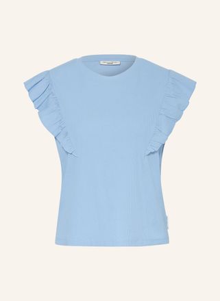 Marc O'Polo Denim Marc Opolo Denim Top Mit R&uuml;schen blau