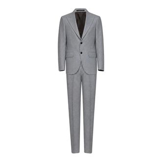 D4.0 Costume monoprix &agrave; rayures tennis - Homme - Costumes - Gris - Taille: M