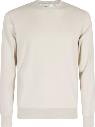 Paolo Pecora Homme, Pulls, Brun, Taille: XL Maglia Girocollo