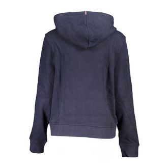 Tommy Hilfiger Cotton-Blend Brushed Hoodie - Blue