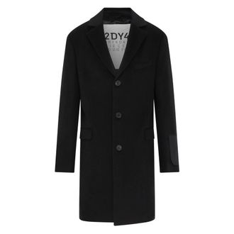 Drykorn Wollmischung Mantel - - Coats - Herren - Schwarzk - 2XL