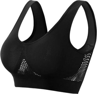 Generic CHJAN - Soutien-gorge grande taille pour femme, style d&eacute;contract&eacute;, pour la course &agrave; pied, le fitness, le yoga, la beaut&eacute;, le sport, sans bords en acie