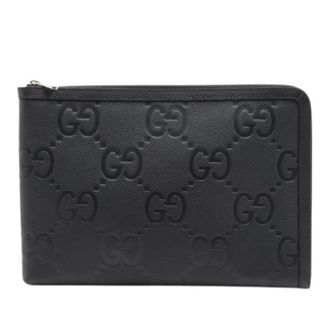 Gucci Sac pochette vintage Pre-owned - Femme - Pre-owned - Noir - Taille: ONE Size