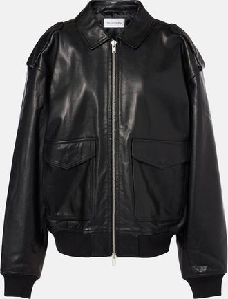 Frankie Shop Lederjacke Viper