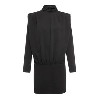 Fracomina Mini Kleid - - Dresses - Damen - Schwarzk - XS