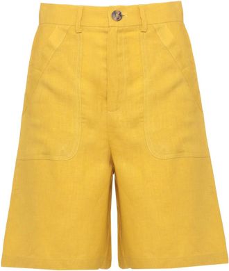 Marella Femme, Shorts, Jaune, Taille: 34 FR Emme Shorts