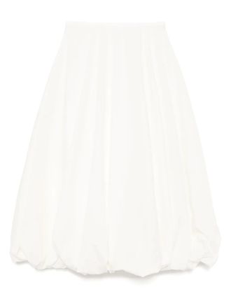 JNBY Asymmetrischer Faltenrock - Weiß