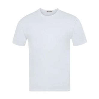 J.W.Anderson Homme, Tops, Blanc, Taille: L T-shirt Ancre Brod&eacute;