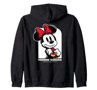 Disney Racing Minnie Squad Speed & Style Race Car Driver Kapuzenjacke