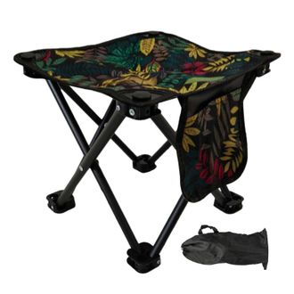 Generic Faltbare Outdoor-St&uuml;hle,Faltbare Tragbare Stuhl Campingausr&uuml;stung | Verstaubarer Hocker Mit Tragetasche Campingausr&uuml;stung F&uuml;r Garten Sport Wandern Tou