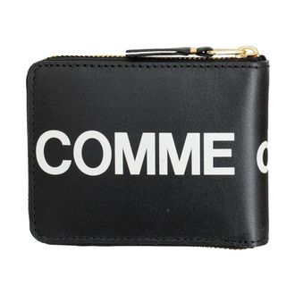 Comme Des Gar&ccedil;ons Leder Rei&szlig;verschluss Brieftasche - - Accessories - Herren - Schwarzk - ONE SIZE