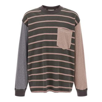 Song for the Mute Pull oversize &agrave; col rond - Homme - Tops - Multicolore - Taille: S