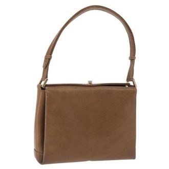 Gucci Pre-owned Cuir sacs-gucci - Femme - Pre-owned - Brun - Taille: ONE Size