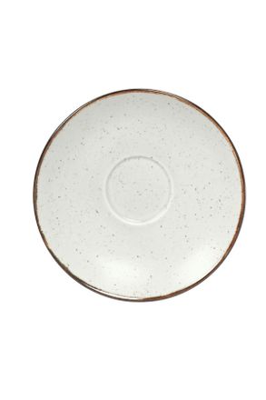 Landscape Untertasse Farmhouse, Beige, Keramik, Vintage, rund, Lfgb, Handmade Quality, handbemalt, Kaffee & Tee, Tassen, Untertassen