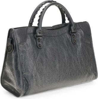 Balenciaga Le City Shoulder Bag - Charcoal grey