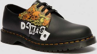 Dr. Martens 1461 Metallica Schuhe in Wei&szlig;/Schwarz, Gr&ouml;&szlig;e: 37