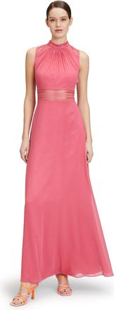 Vera Mont Damen Abendkleid rückenfrei 38, Hot Rosè