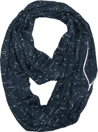 Generico &Eacute;charpe avec poches pour femme | Ch&acirc;le compact avec poche zipp&eacute;e anti-bouloches - &Eacute;charpe dhiver pour femme - Pour jeune homme adulte maison voyage pl