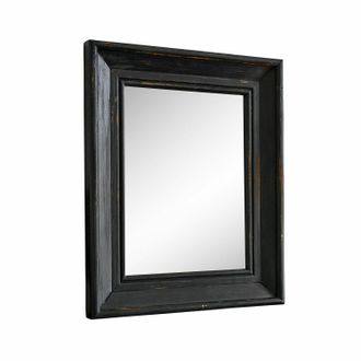 Loberon Spiegel Orlise, Bilderrahmen-Optik, Antik-Finish, Zeitlose Eleganz, Vintage-&Auml;sthetik, Edles Design, Wandspiegel, Wanddekoration, Spiegelglas, Tannenho