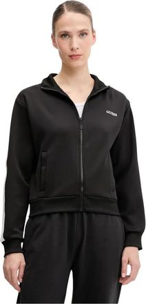 Guess Damen, Sweatshirts & Hoodies, Schwarzk, LGr&ouml;&szlig;e