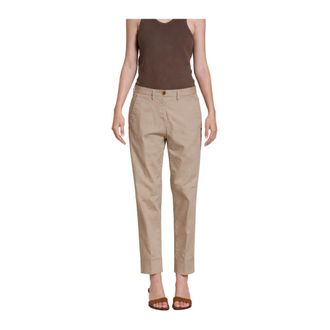 Mason's Femme, Pantalons, Beige, Taille: 36 FR New York Carrot Chino Pants