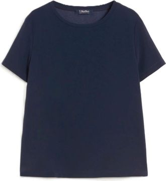 Max Mara Damen, Oberteile, Blau, SGr&ouml;&szlig;e