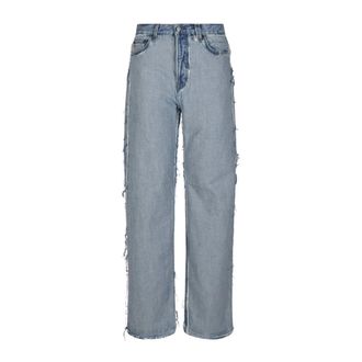 Acne Studios Frayed Denim Jeans - - Jeans - Damen - Blau - XS