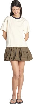 Sea NY Femme, Robes, Multicolore, Taille: 38 FR Mini-robe avec garnitures