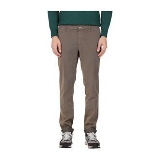 Mason's Diagonaler Stoff New York City Hose - - Trousers - Herren - Braun - 3XL