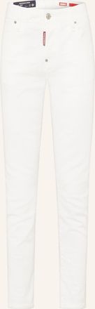 Dsquared2 Cropped Jeans Teddy weiss