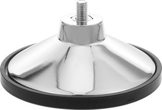 DOITOOL Einstellbare Tischfußmatte aus Kunststoff 5 Zoll Tischbeinerhöhung Bodenschonendes Tischfußball Zubehör für Küche Büro und Werkstatt